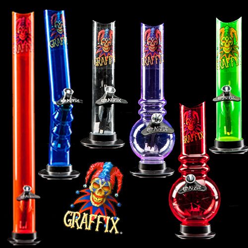 Graffix Water Pipes - Wholesale Acrylic