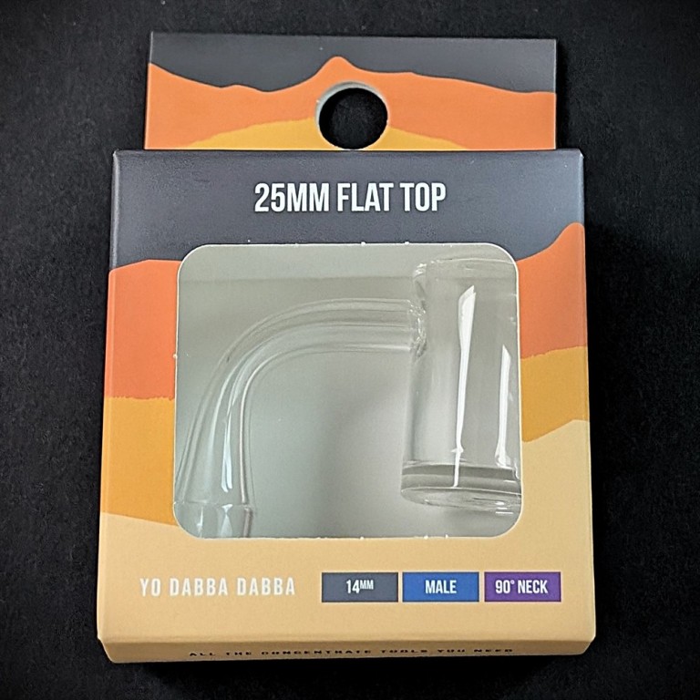 Beveled 25mm Flat Top Banger - NHM Distributing