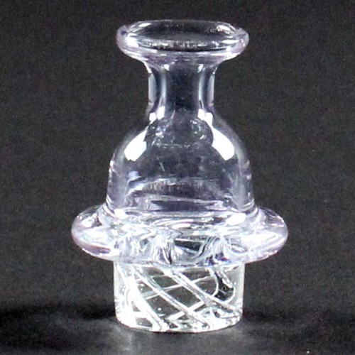 Colored Glass Cyclone Cap - 10 pack - NHM Distributing